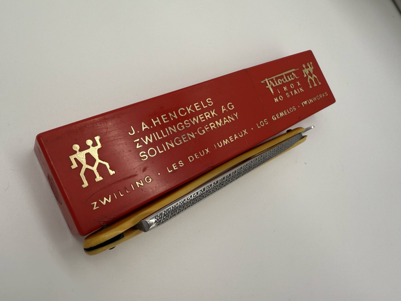 J.A. Henckels Solingen Zwilligswerk Friodur Inox Germany Shave ready ...