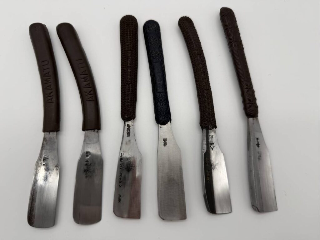 Kamisori vintage traditional Japanese razors - Jnats